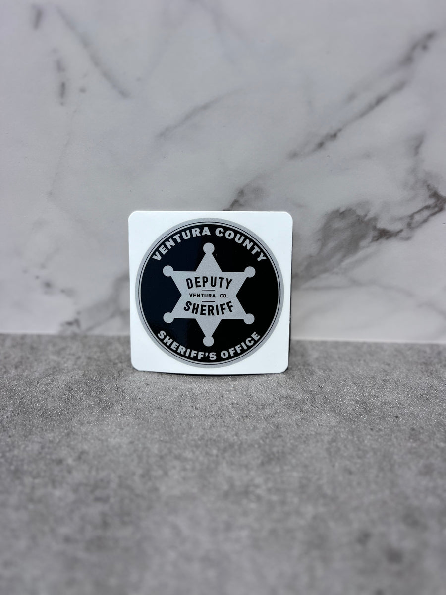 Sticker: VCSO Old Star – Tri County Police Products