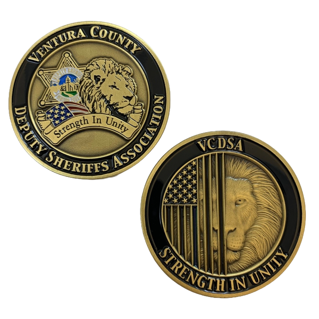 Challenge Coin VCDSA – Tri County Police Products